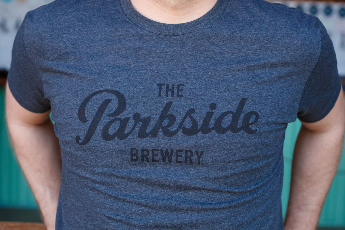Charcoal Grey Main Logo Tee – The Parkside Brewery